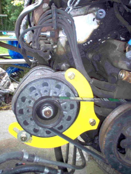 LT1 Low Mount Alternator Relocation Kit - Gen I & II Chevy V8 Tech Board - HybridZ