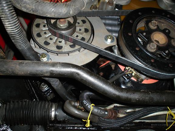 LT1 Low Mount Alternator Relocation Kit - Gen I & II Chevy V8 Tech Board - HybridZ